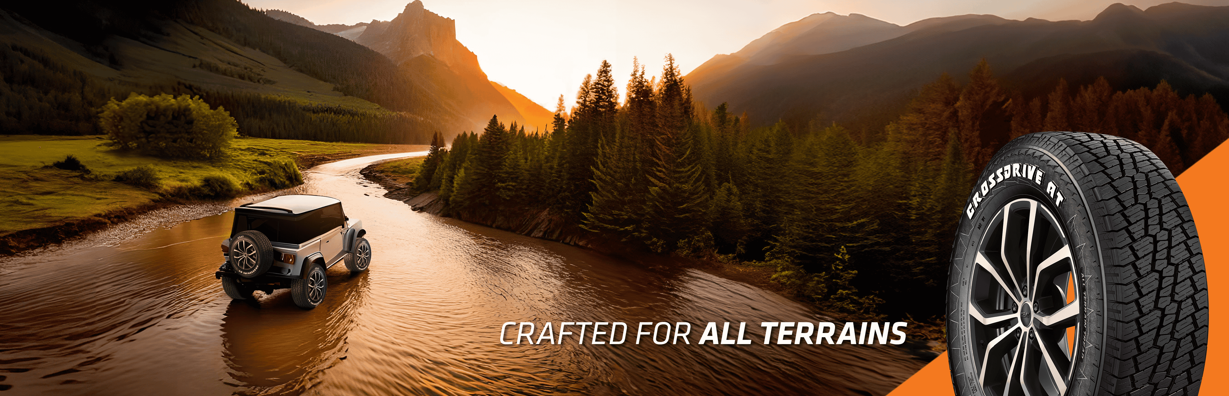 CEAT CrossDrive AT Tyre | All-Terrain Tyre | Off-Road Tyre