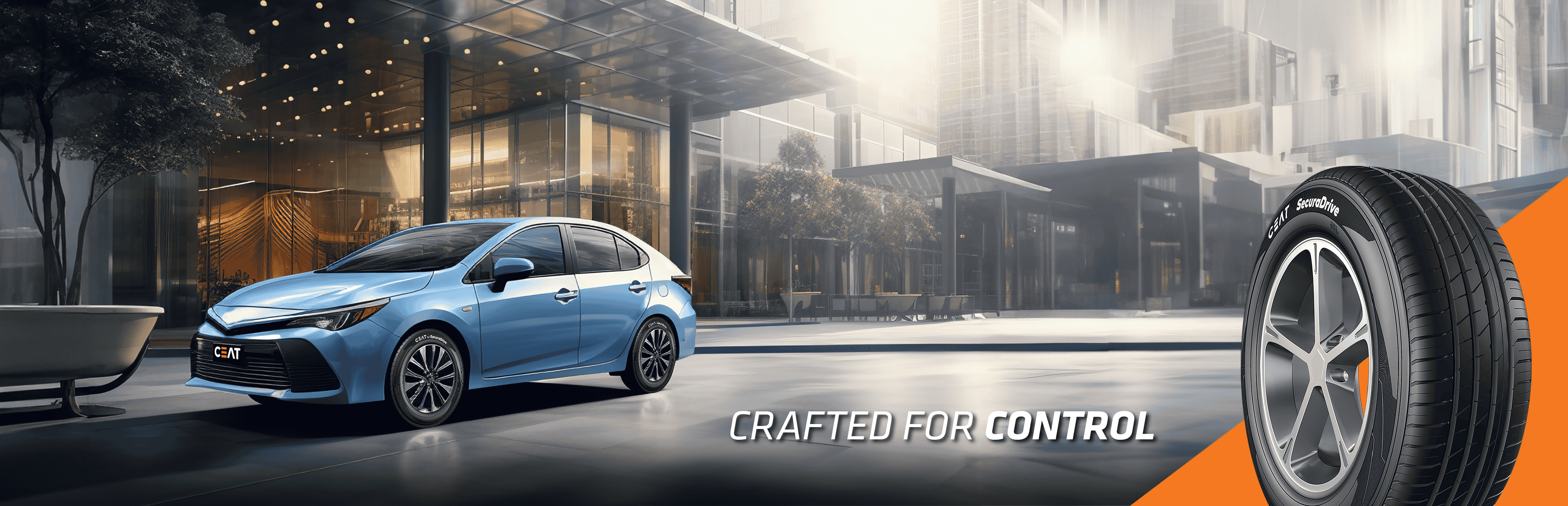 CEAT SecuraDrive Tyres | Best Car Tyres Online